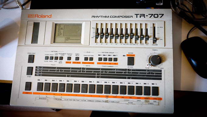 KitMonsters – Roland TR-707. The music makers’ guide to making music.
