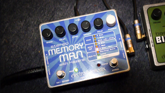 KitMonsters – Electro-Harmonix Stereo Memory Man with Hazarai. The ...